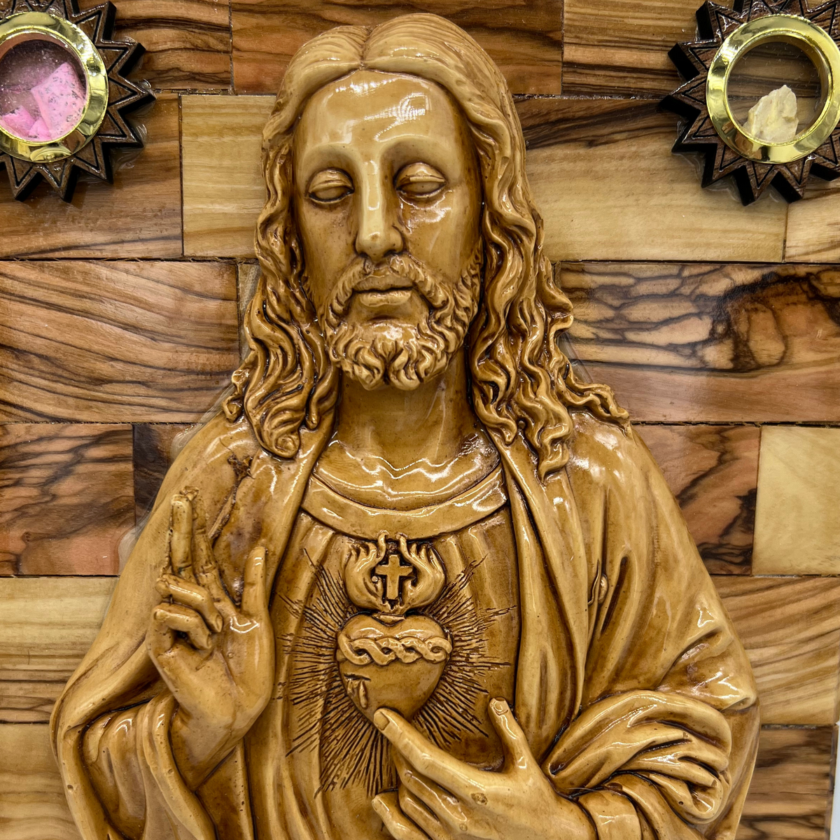 NEW* Sacred Heart of Jesus Plaque 7" x 11" – Bethlehem Box